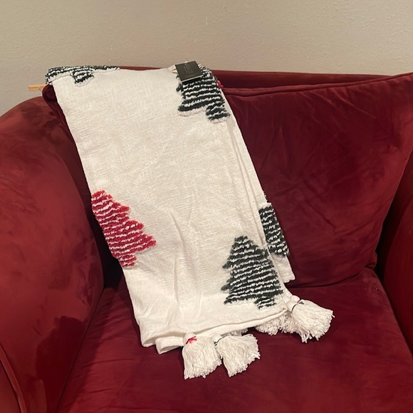 Rachel Zoe | Bedding | Htf Rachel Zoe Xmas Tree Decorative Throw | Poshmark